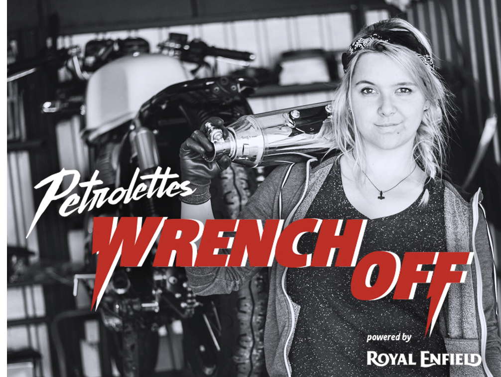 Cardo unterstützt Bella beim Petrolettes Wrench-off