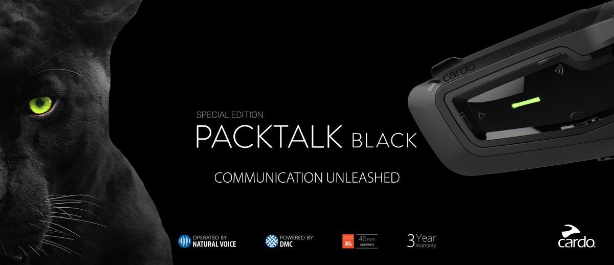 Cardo Interkom Palktalk Black bietet viele Features und 3-Jahre-Garantie