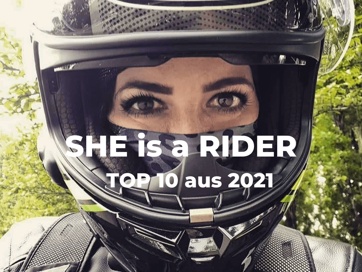 RIDER of the WEEK Top 10 aus 2021 auf SHE is a RIDER