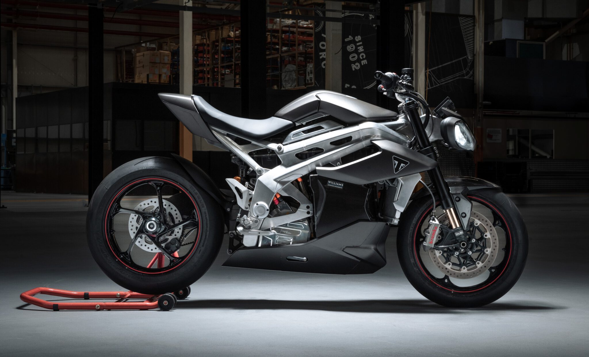 Triumph Elektromotorrad Projekt TE-1