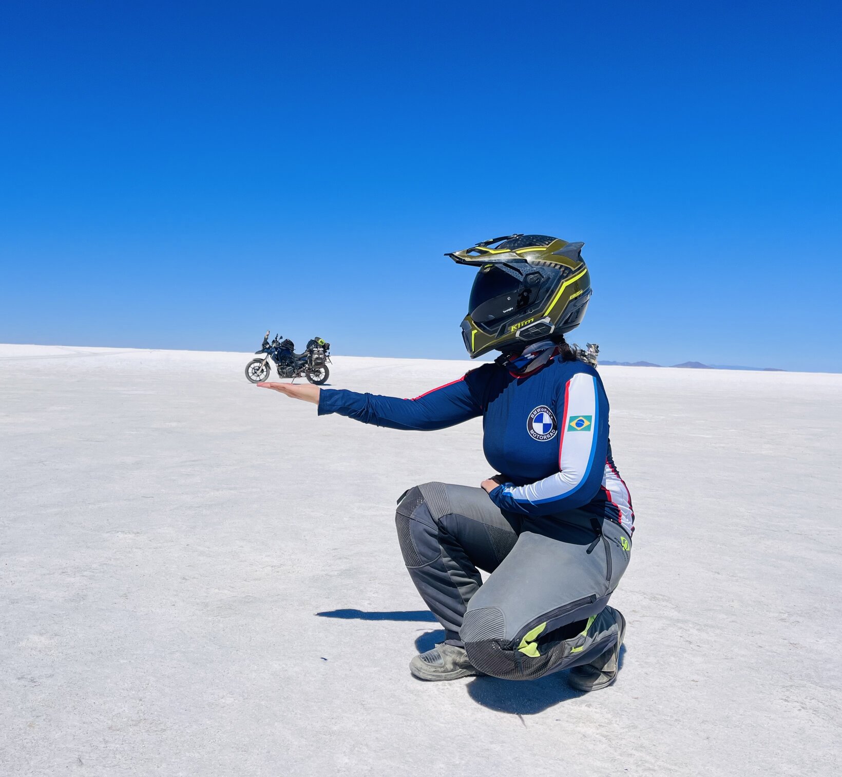 Mit dem Motorrad durch Südamerika und um die Welt - SHE is a RIDER